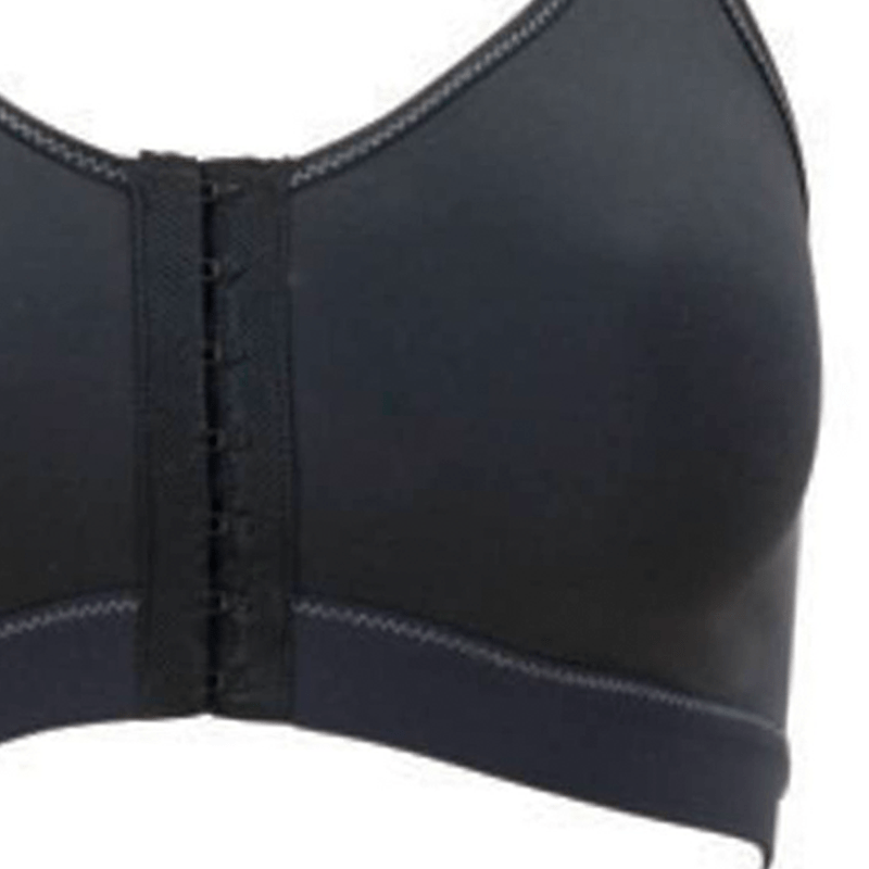 Anita Sport BH met voorsluiting Zwart - Annadiva