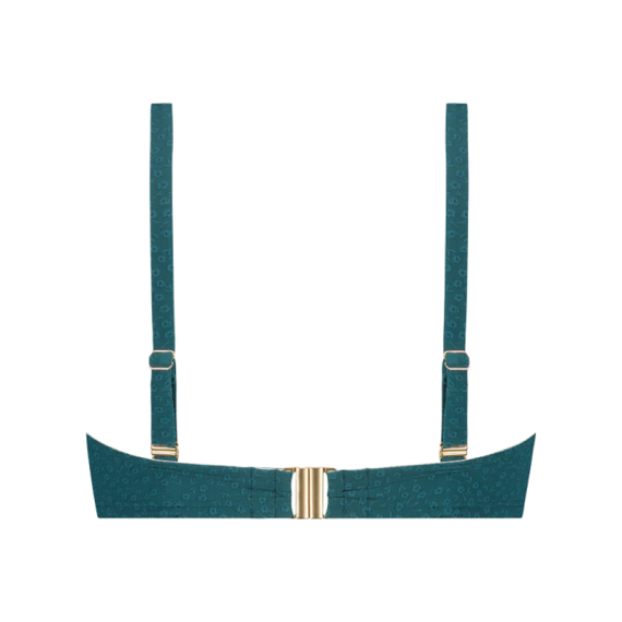 Cyell Flora Teal Voorgevormde Bikinitop | Annadiva