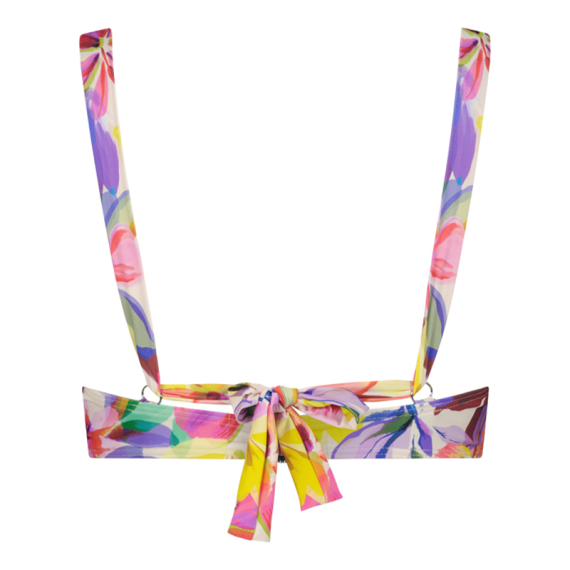 Cyell Badmode Fluid Flowers Halter Bikinitop - Annadiva