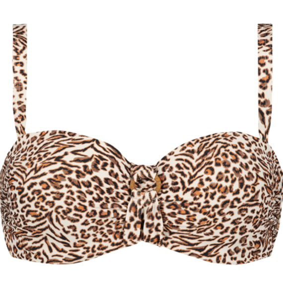Cyell Badmode Leopard Love Bandeau Bikinitop | Annadiva