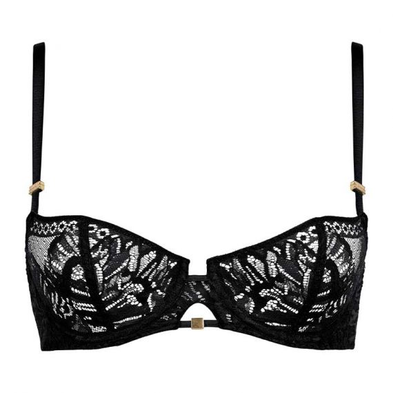 Aubade Love Soul Half Cup BH Black - Annadiva