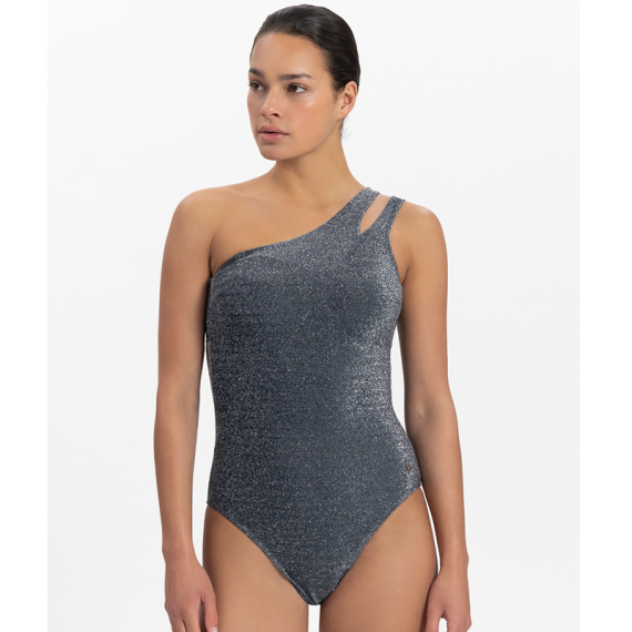 Beachlife Sea Glitter One Shoulder Badpak - Annadiva