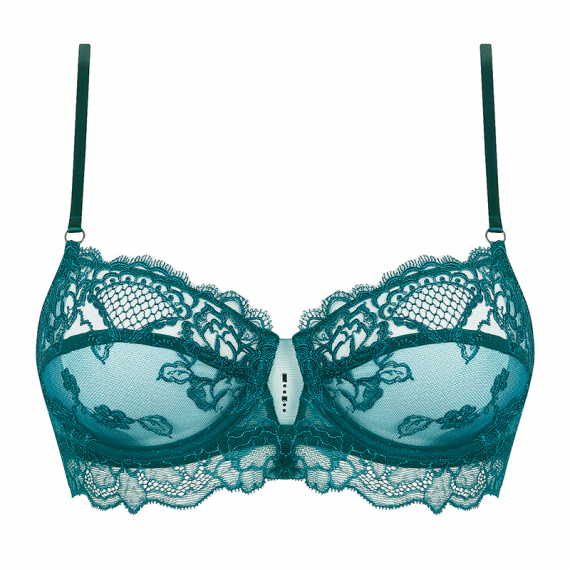 Lise Charmel Sublime En Dentelle Balconette BH Vert Princesse - Annadiva