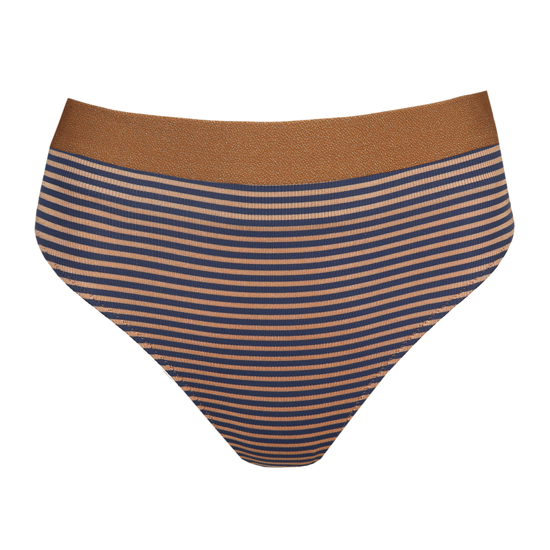 Marie Jo Swim Saturna Hoog Bikinibroekje Ocean Bronze - Annadiva
